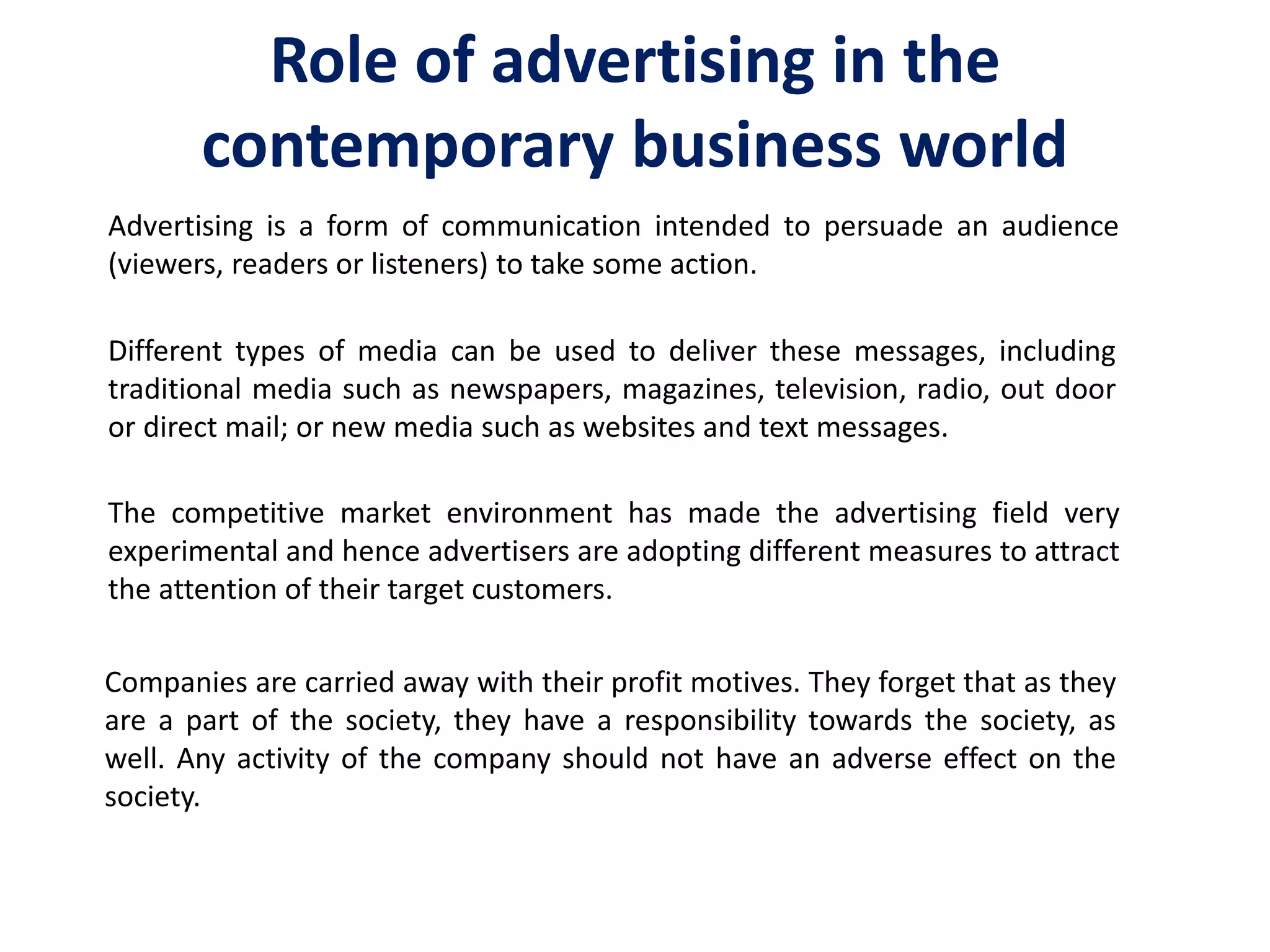 Advertising ppt | PPTX