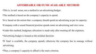 advertising benifits and process and meaning | PPT