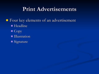Advertising Ppt Observation | PPT