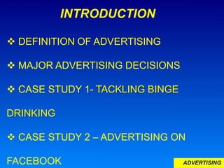 Advertising presentation | PPT