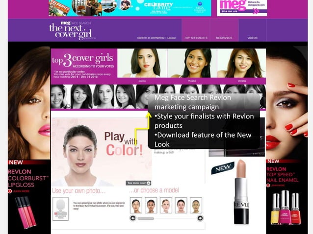 Advertisingpresentationrevlon | PPTX