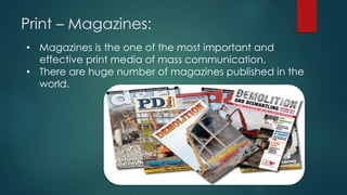Advertising print media | PPTX