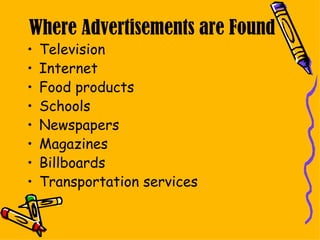 Advertising Project | PPT