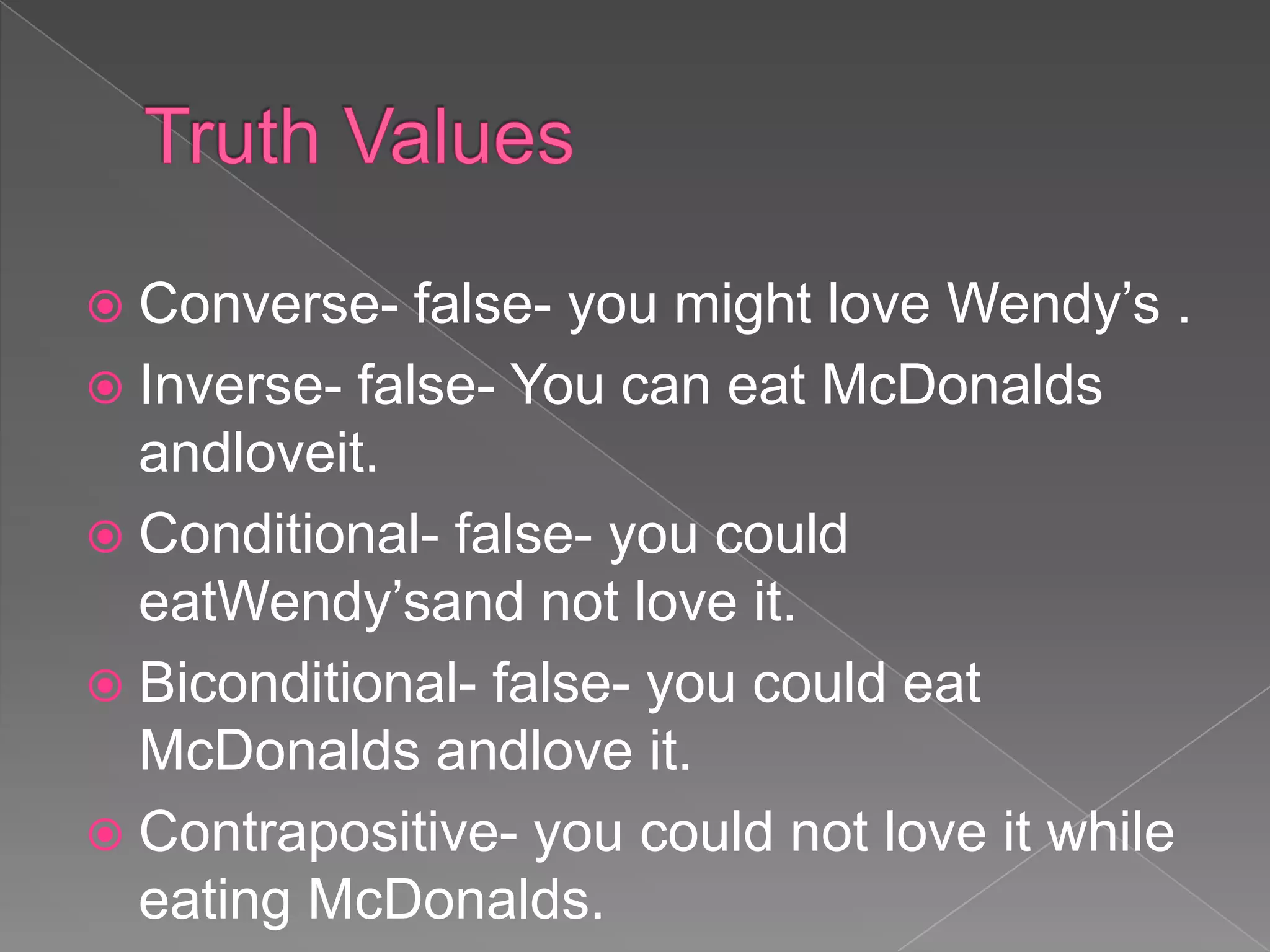Conditional Statements in Advertising Project | PPTX Conditional Statements in Advertising Project | PPTX