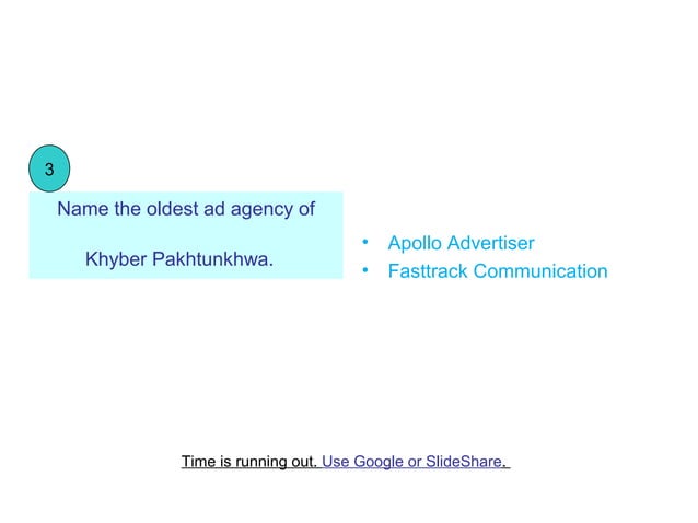 Advertising Quiz | PPT