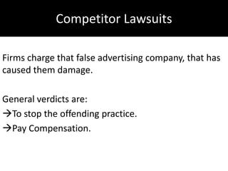 Advertising regulation. | PPT