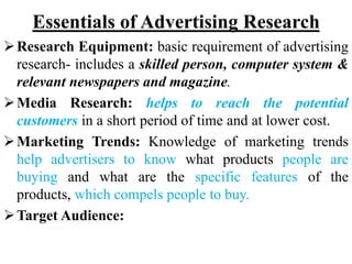 Advertising research | PDF