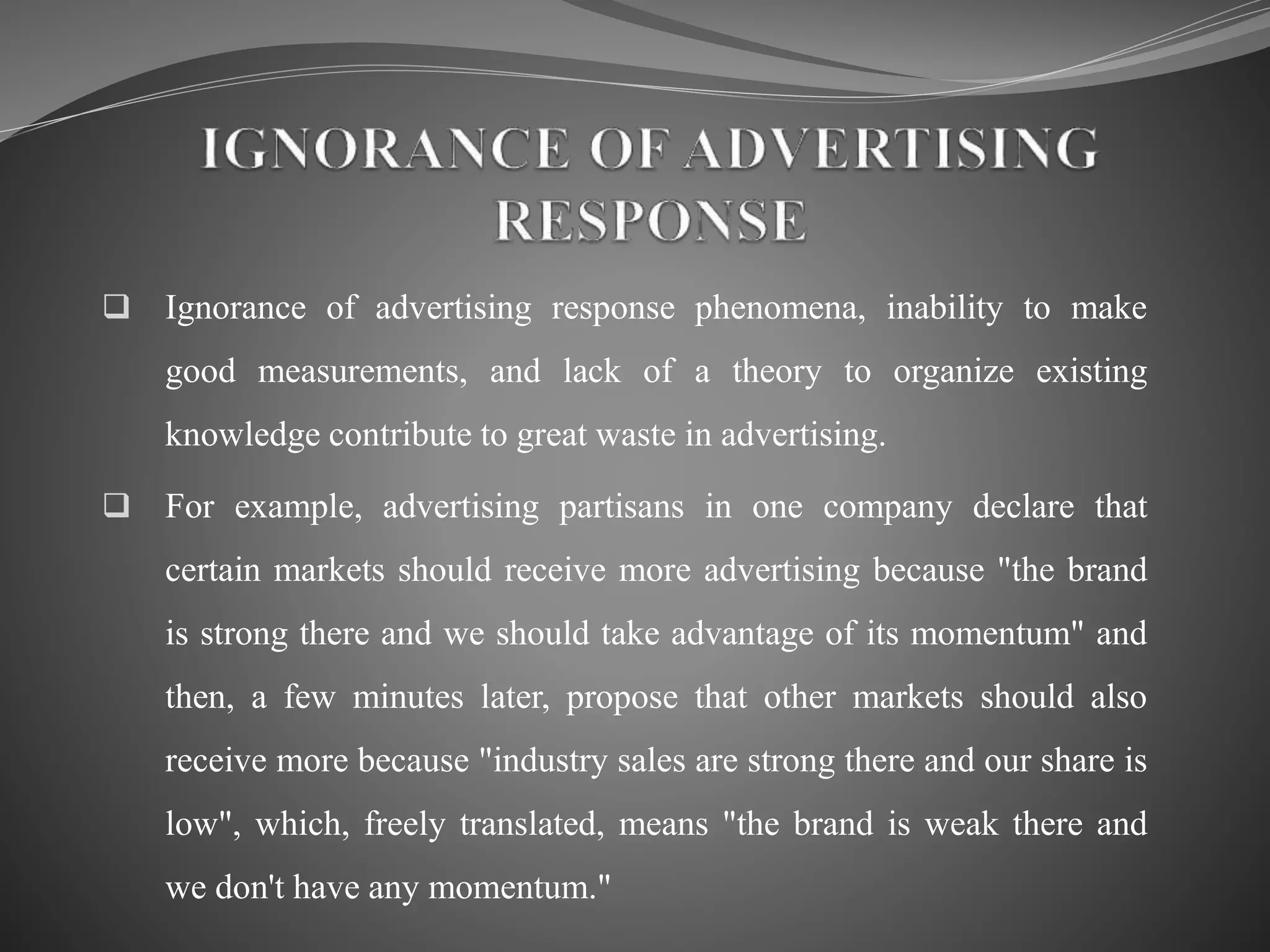 Advertising response | PPTX