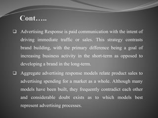 Advertising response | PPTX