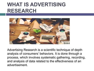 Advertising research | PPTX
