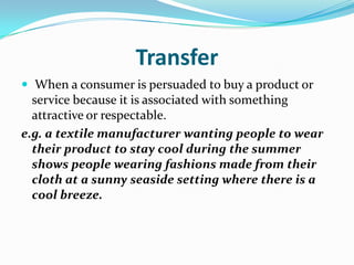 Advertising rhetoric | PPT