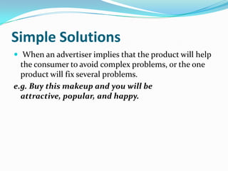 Advertising rhetoric | PPTX