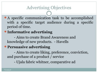 Advertising, sales promotion | PPT