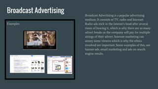Advertising slideshow | PPTX