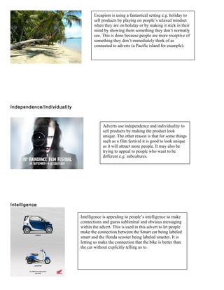 Advertising techniques | DOC