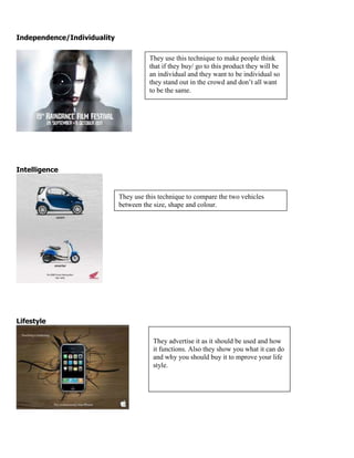 Advertising techniques | PDF