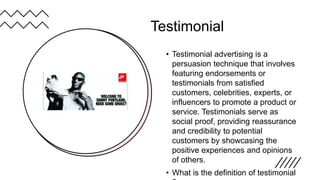 Advertising techniques Drakies grade 9.pptx