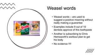 Advertising techniques Drakies grade 9.pptx