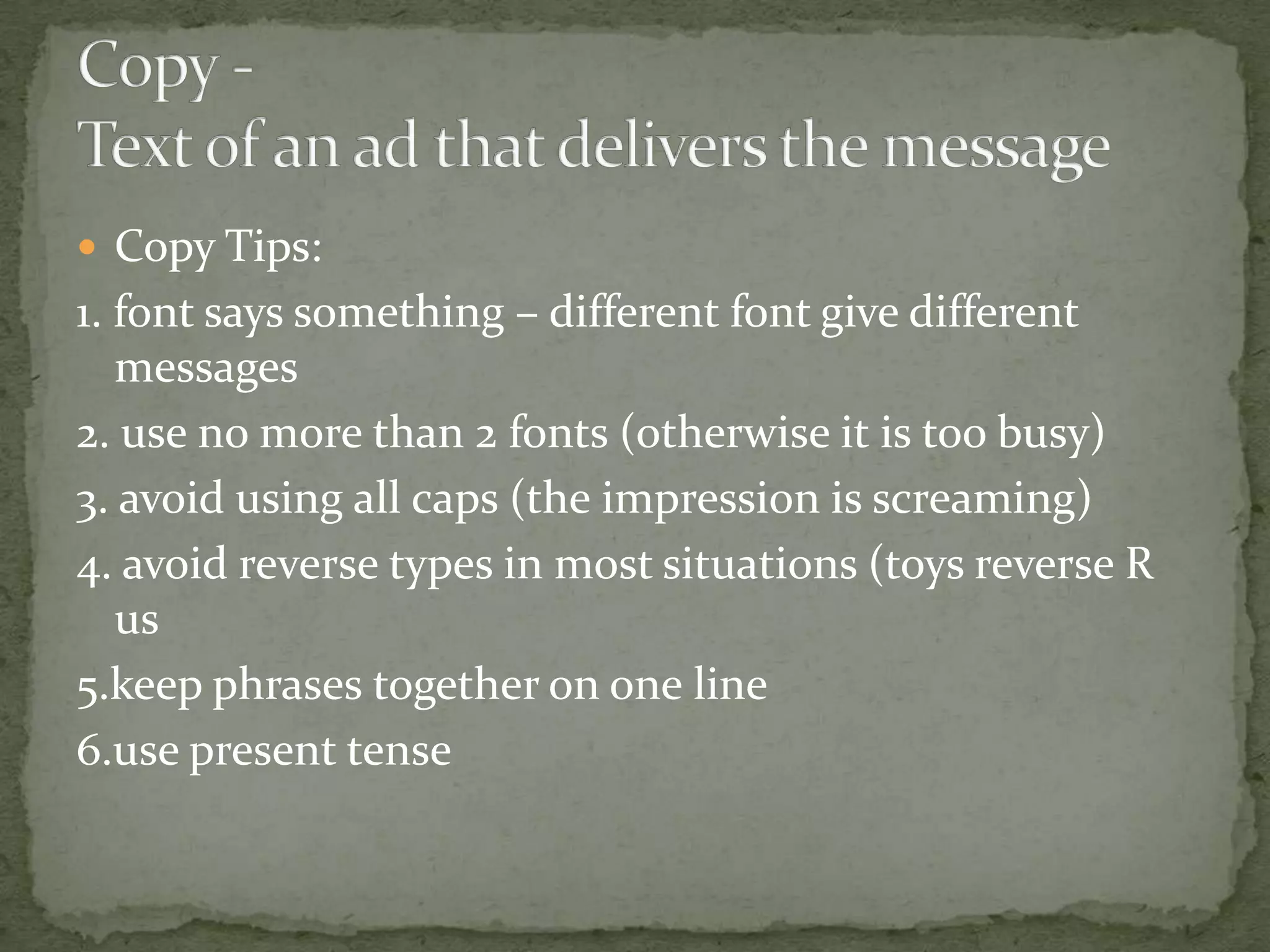 Advertising terms | PPTX