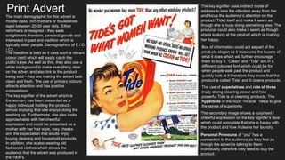 Industry Guide to the Codes and Conventions of Advertising | PPTX