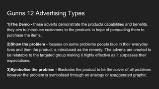 Industry Guide to the Codes and Conventions of Advertising | PPTX