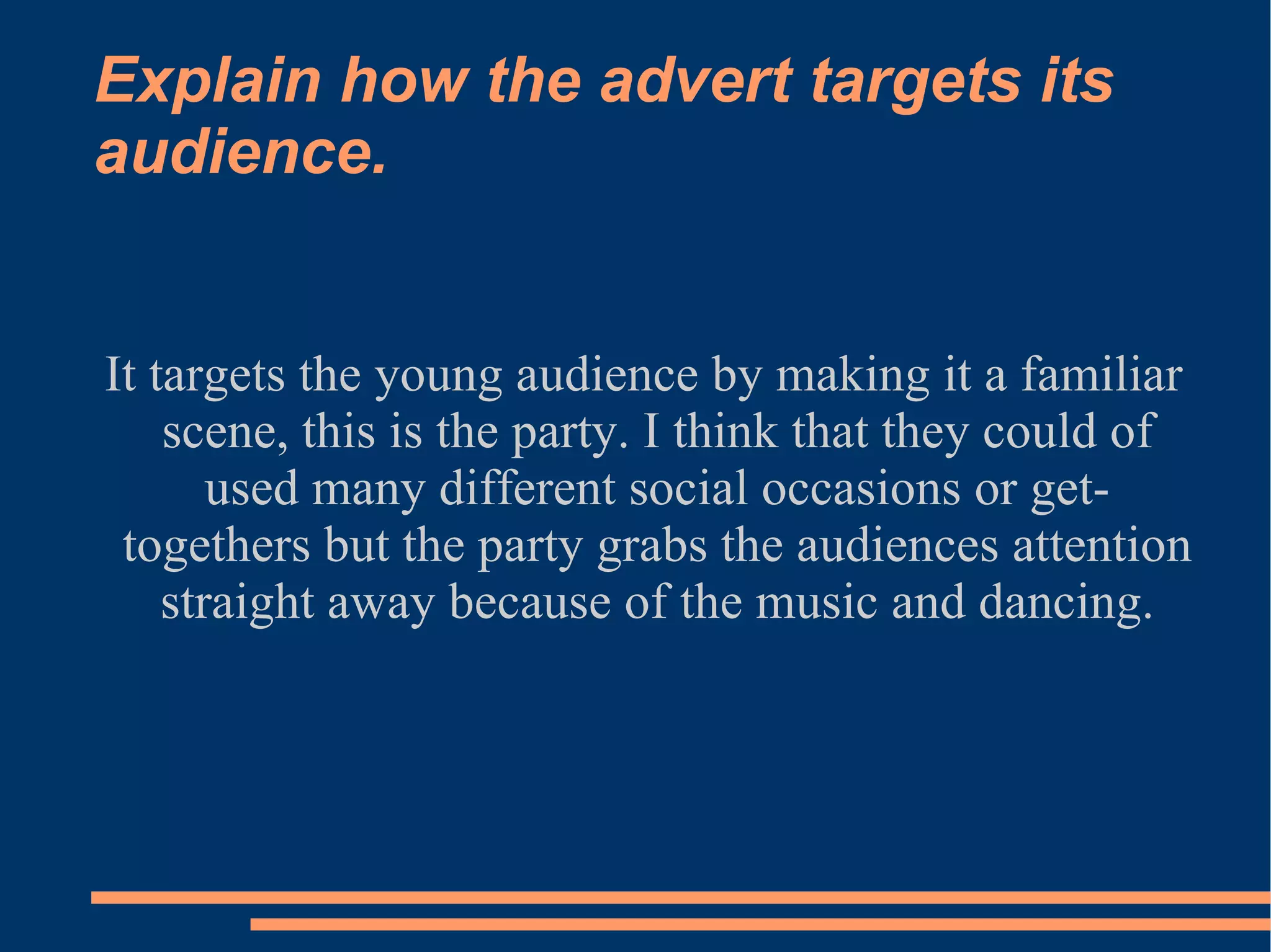 Advertisment analysis slideshow | PPT