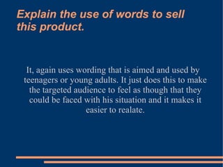 Advertisment analysis slideshow | ODP