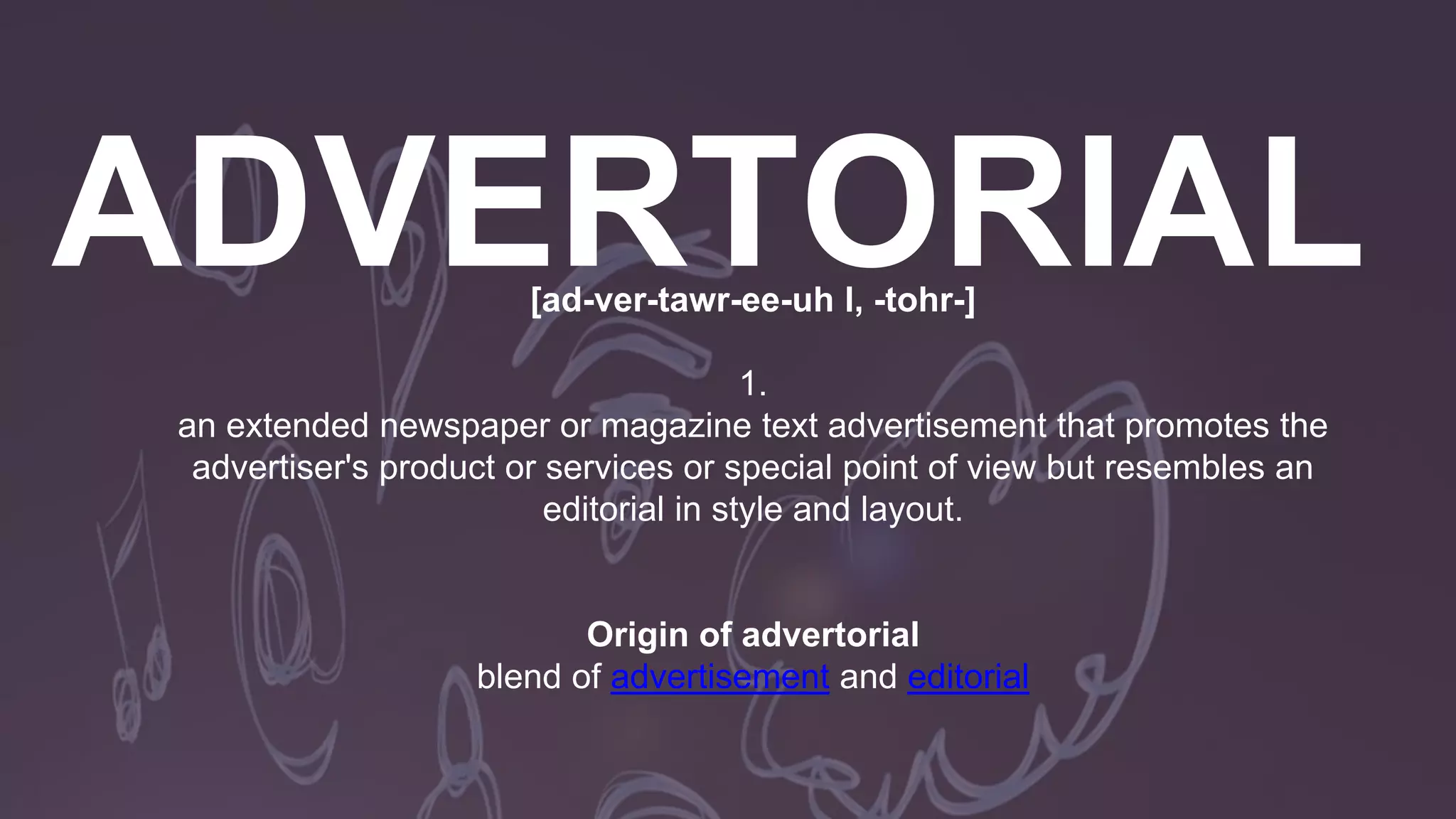 Advertorial ( Native Advertising ) | PPTX