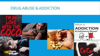 Advert pitch (Drug abuse & addiction) | PPTX