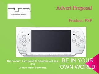 Advert proposal can | PPT