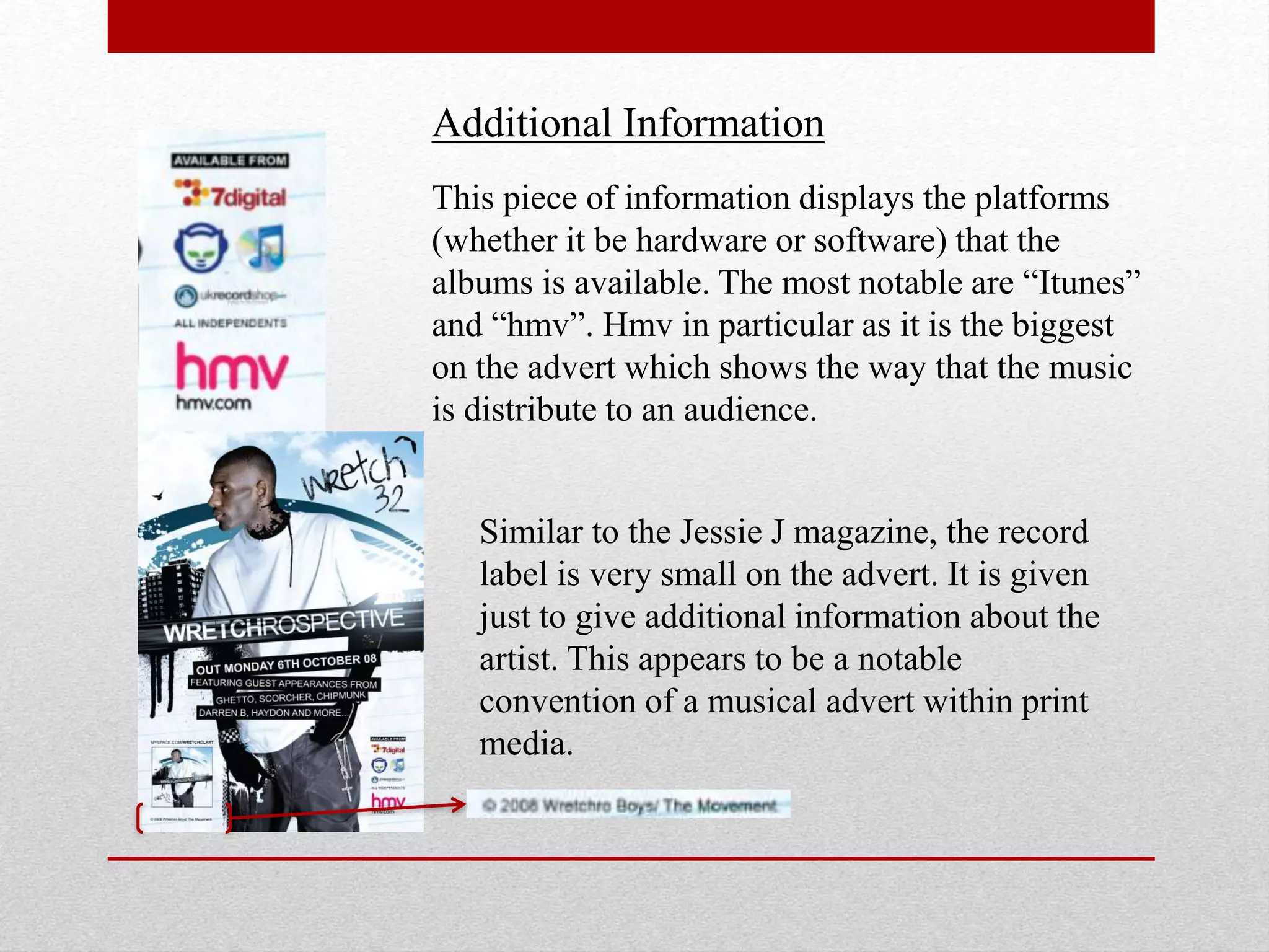 Adverts in music magazines | PPTX
