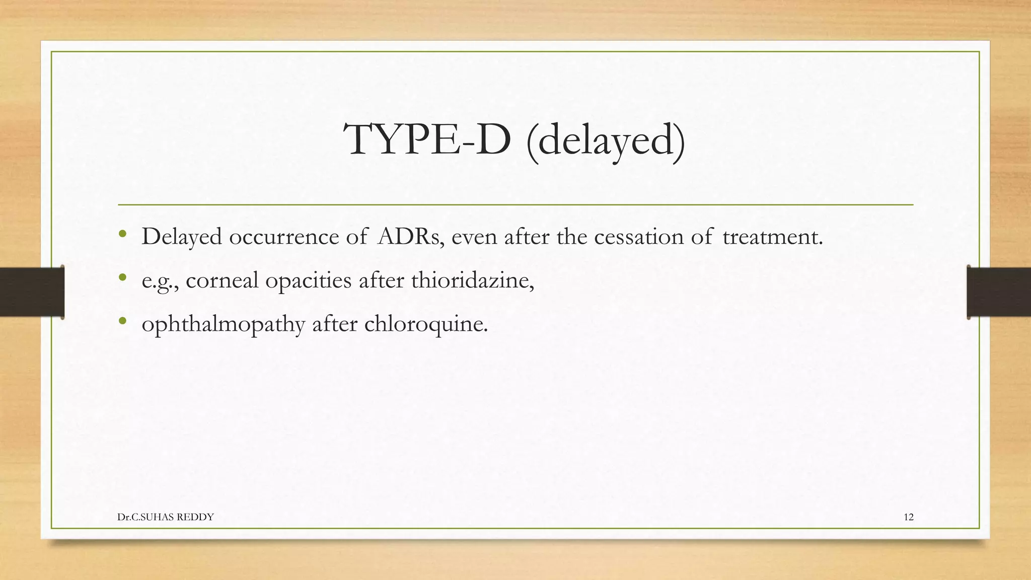 Advesre drug reaction- Types, Reporting, Evaluation, Monitoring ...