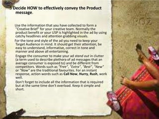 English Advertisement text | PPTX