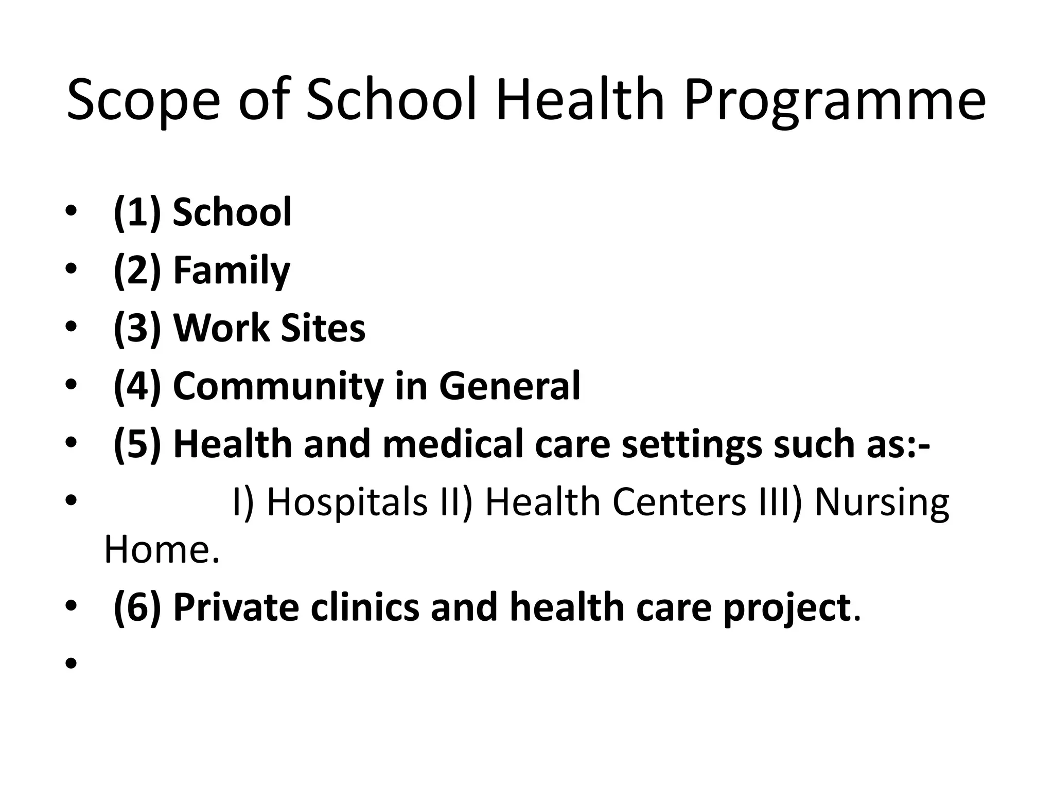 School health program | PPT