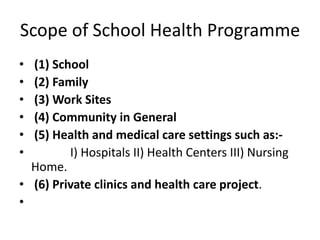 School health program | PPT