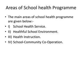 School health program | PPT