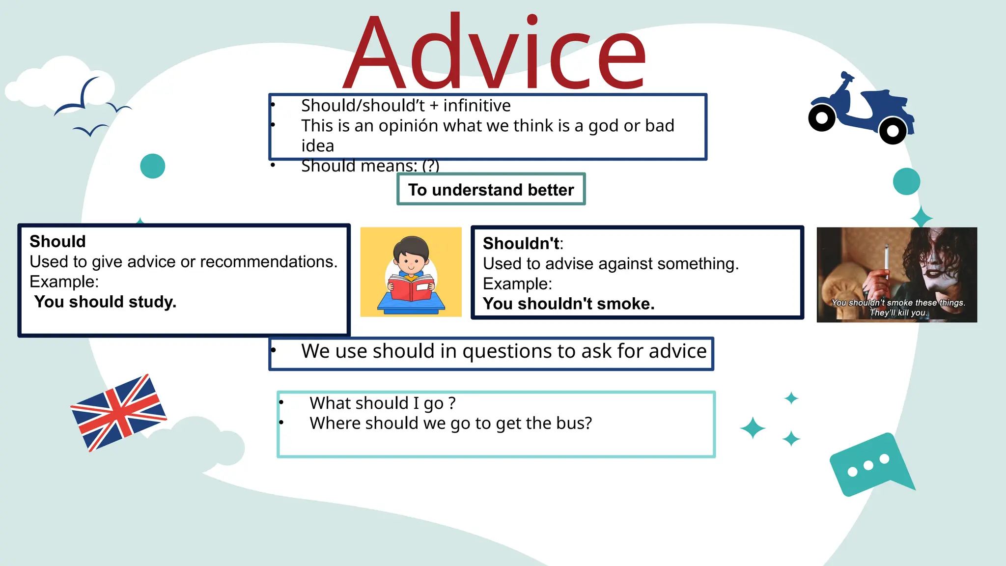 advice presentacion power point............. | PPTX