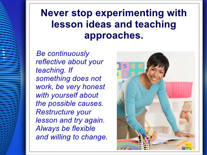 Advice From A Teacher To Teachers