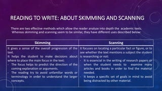 Advice on academic writing | PPT