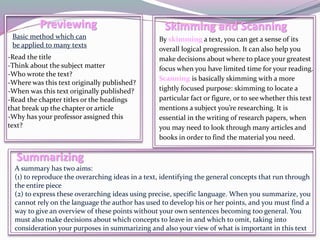 Advice on Academic Writing | PPTX