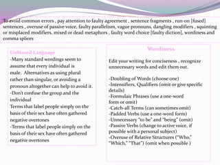 Advice on Academic Writing | PPT