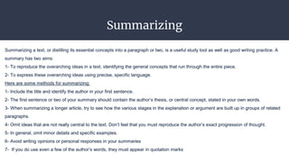 Advice on academic writing | PPT