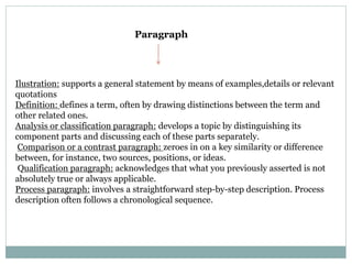 Advice on academic writing | PPTX | Homework and Study | Education