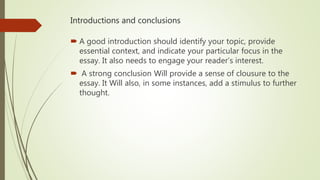 Advice on academic writing power point | PPTX