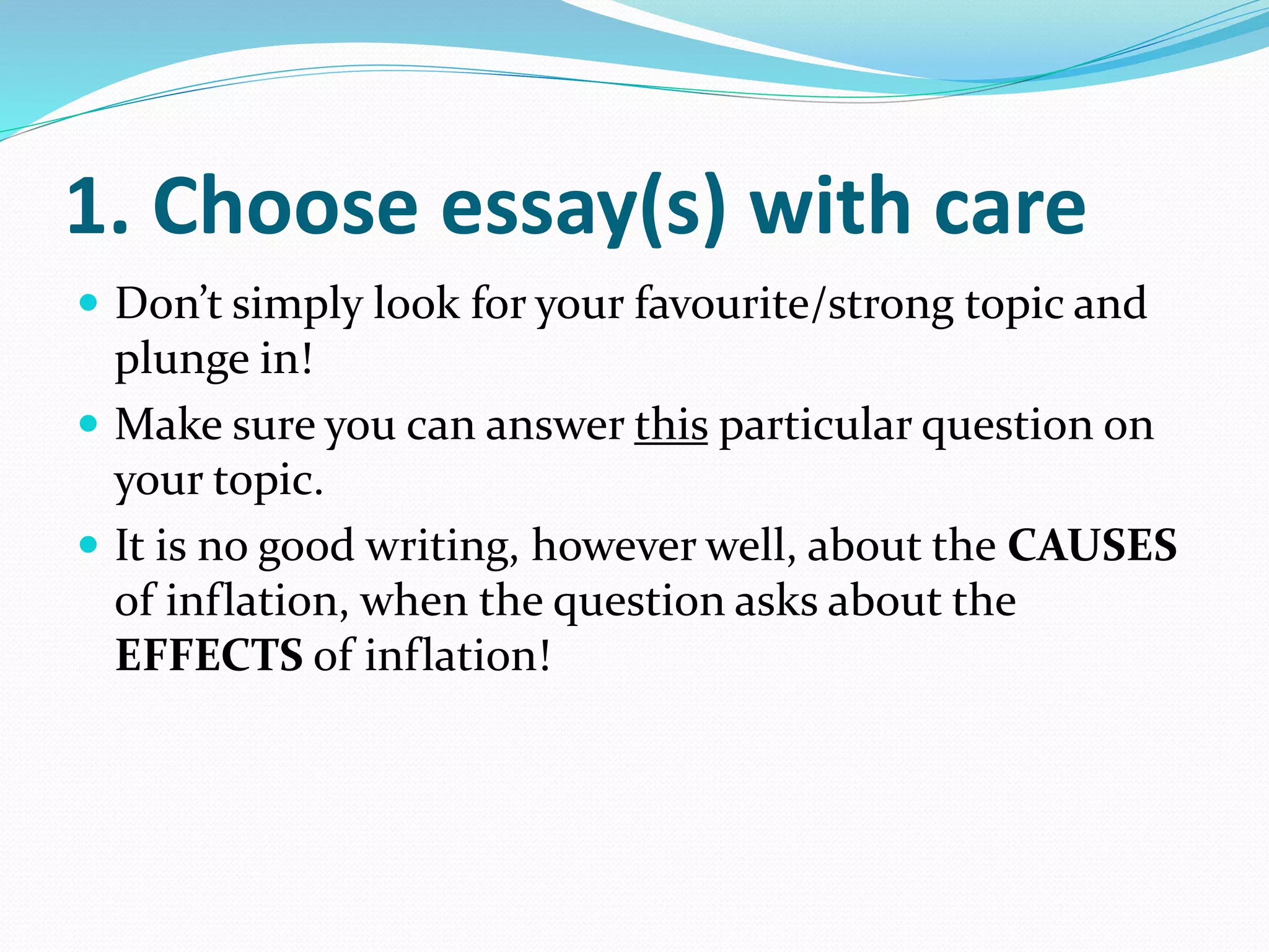 Essay writing tips for IB paper 1 | PPTX