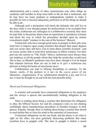 Advice To A Young Scientist | PDF
