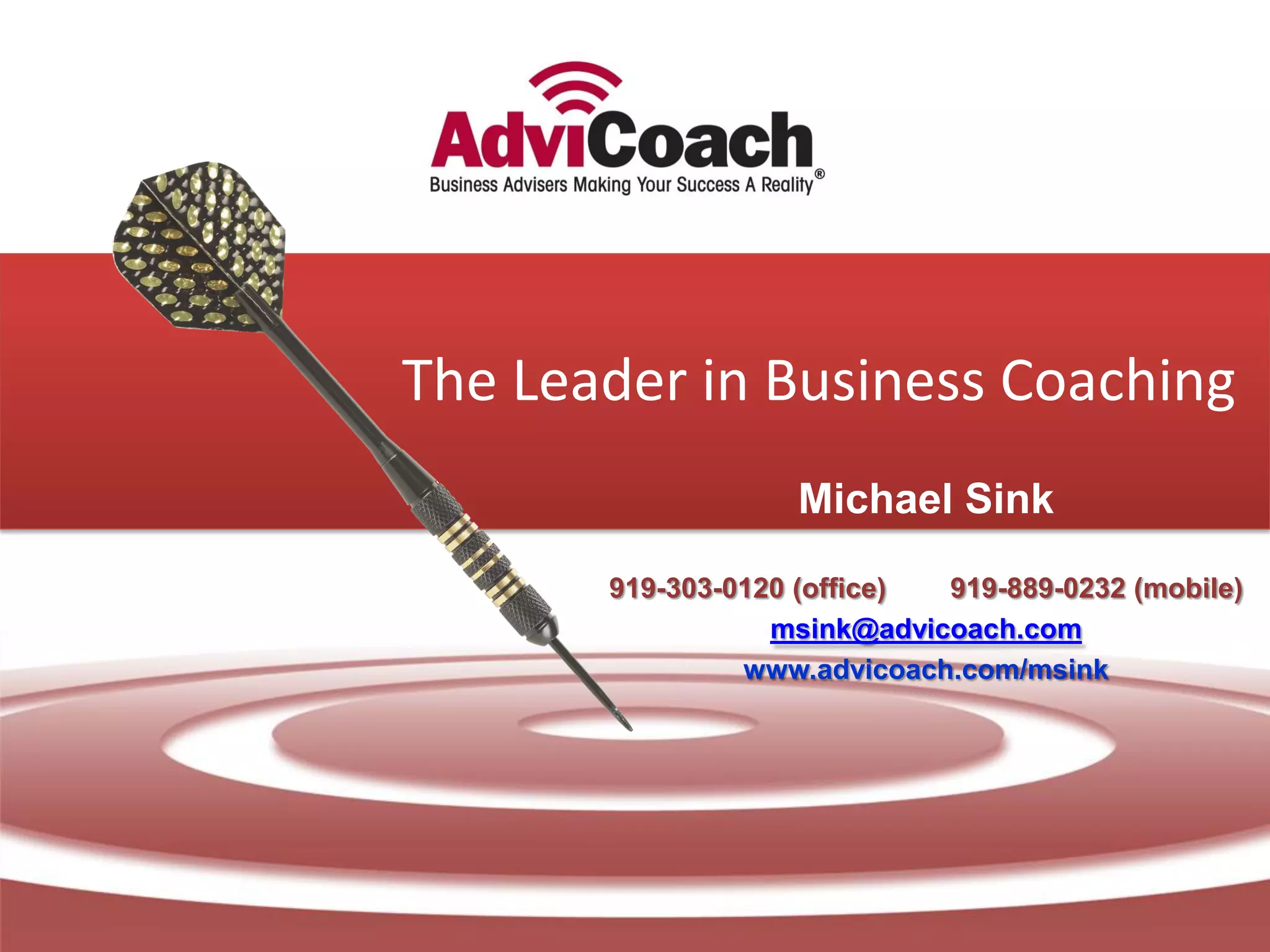 Advi Coach Introduction | PPT