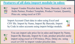 Advance Data Import Module for Odoo | PPTX