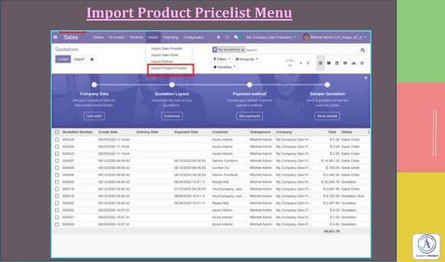 Advance Data Import Module for Odoo | PPT