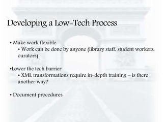 ARK de Triumph: Linking Finding Aids & Digital Libraries Using a Low ...